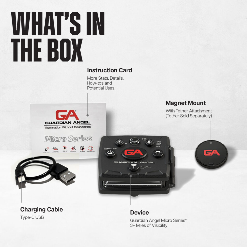 Best Biking Light - Safety Light - Guardian Angel Micro™