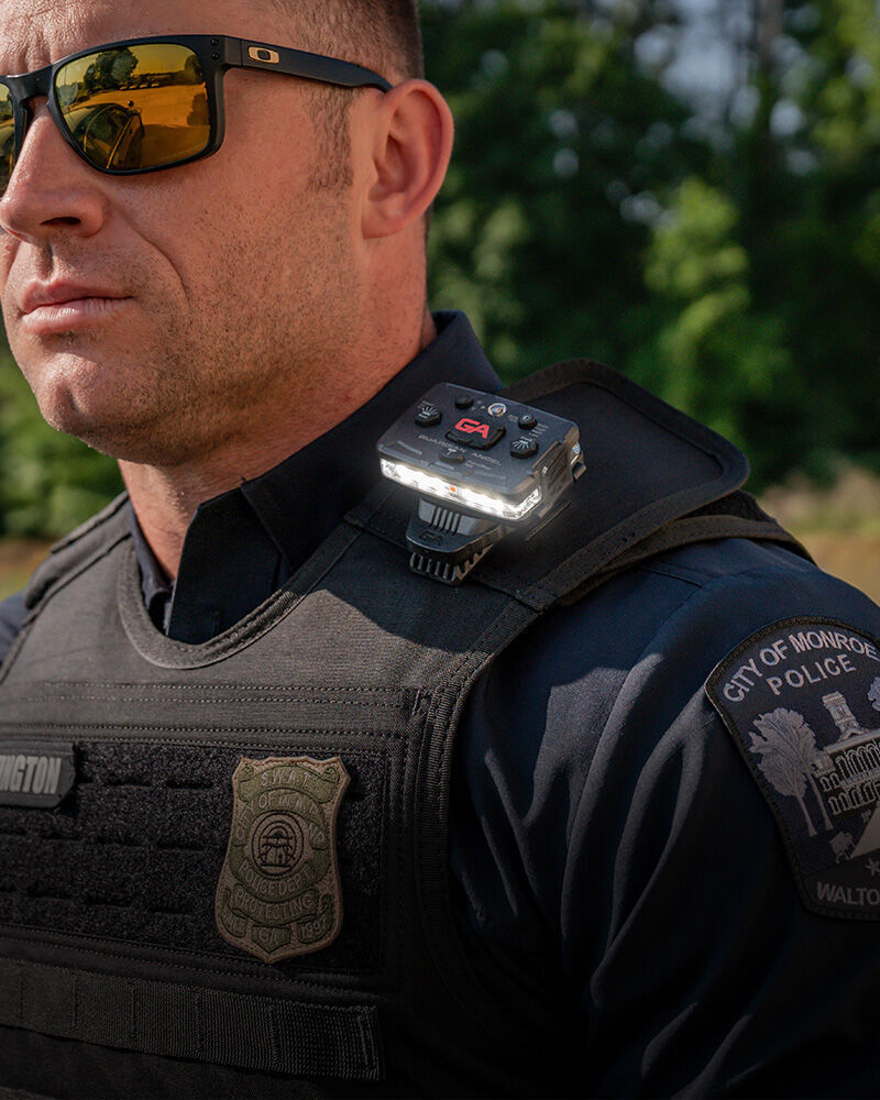 Police & Law Enforcement Shoulder/Uniform Safety Light | Guardian Angel™