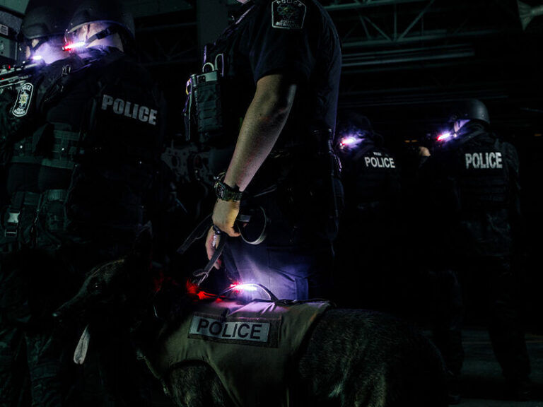 Police & Law Enforcement Shoulder/Uniform Safety Light | Guardian Angel™