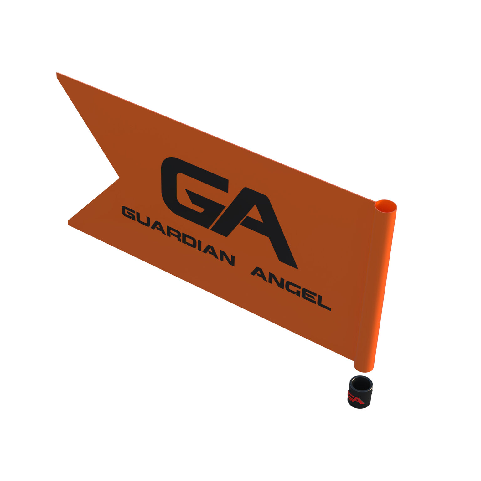 Flag with Rubber Stop | Guardian Angel Devices