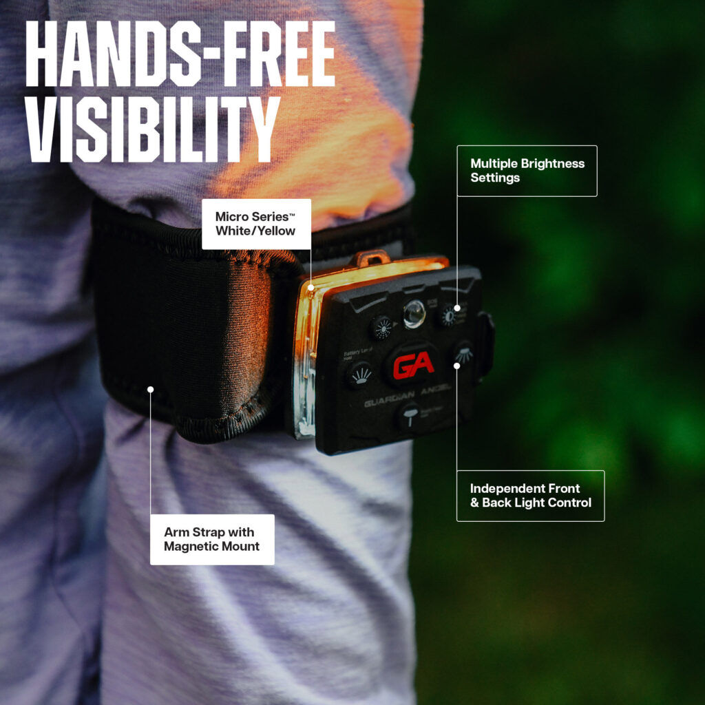 Best Running Light - Safety Light - Guardian Angel Micro™